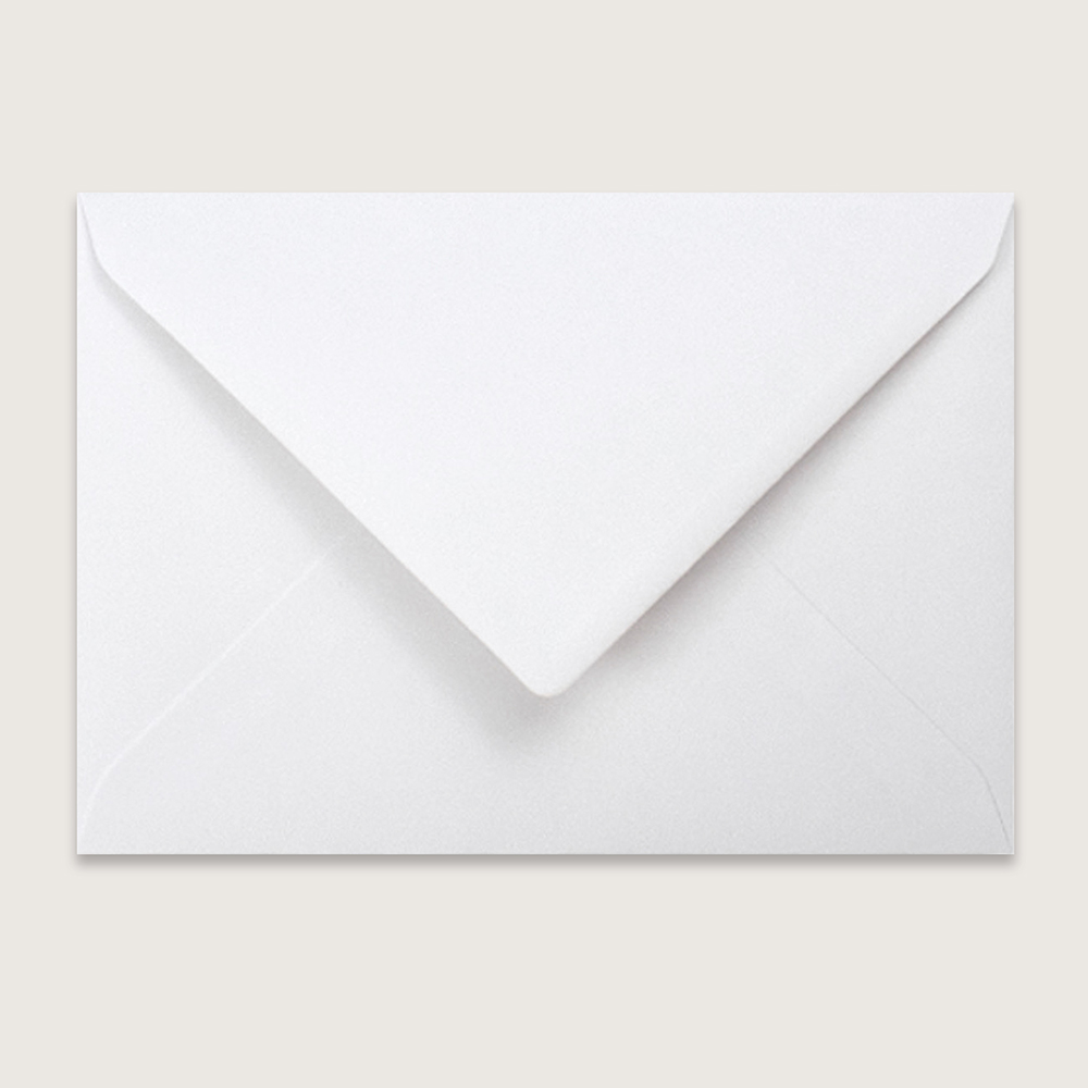 White Addressed Invitation & RSVP Envelopes | Any Fonts